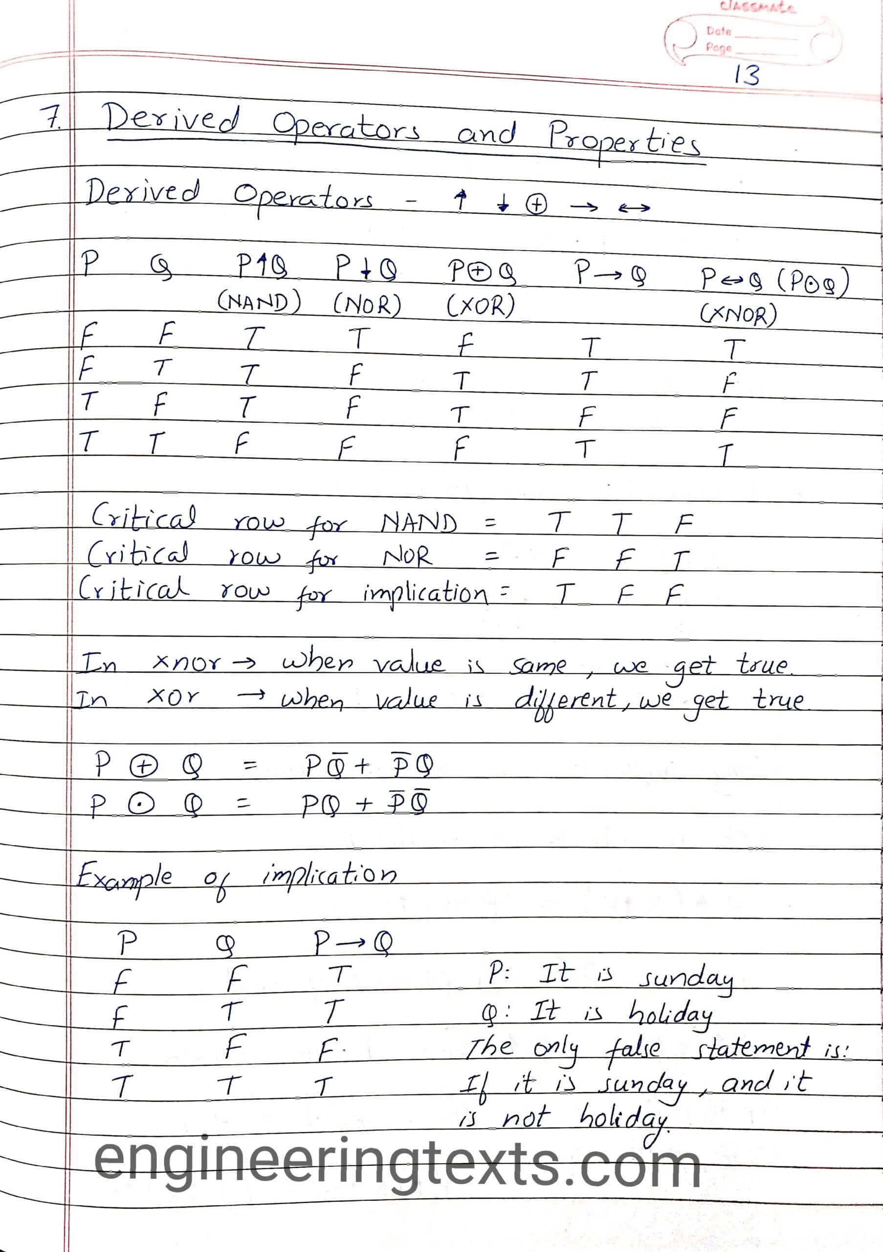 Mathematical Logic Lecture Notes – Part 2 - Engineering Texts